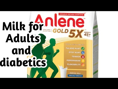 Anlene Gold 5X Milk for Diabetes. Review - YouTube