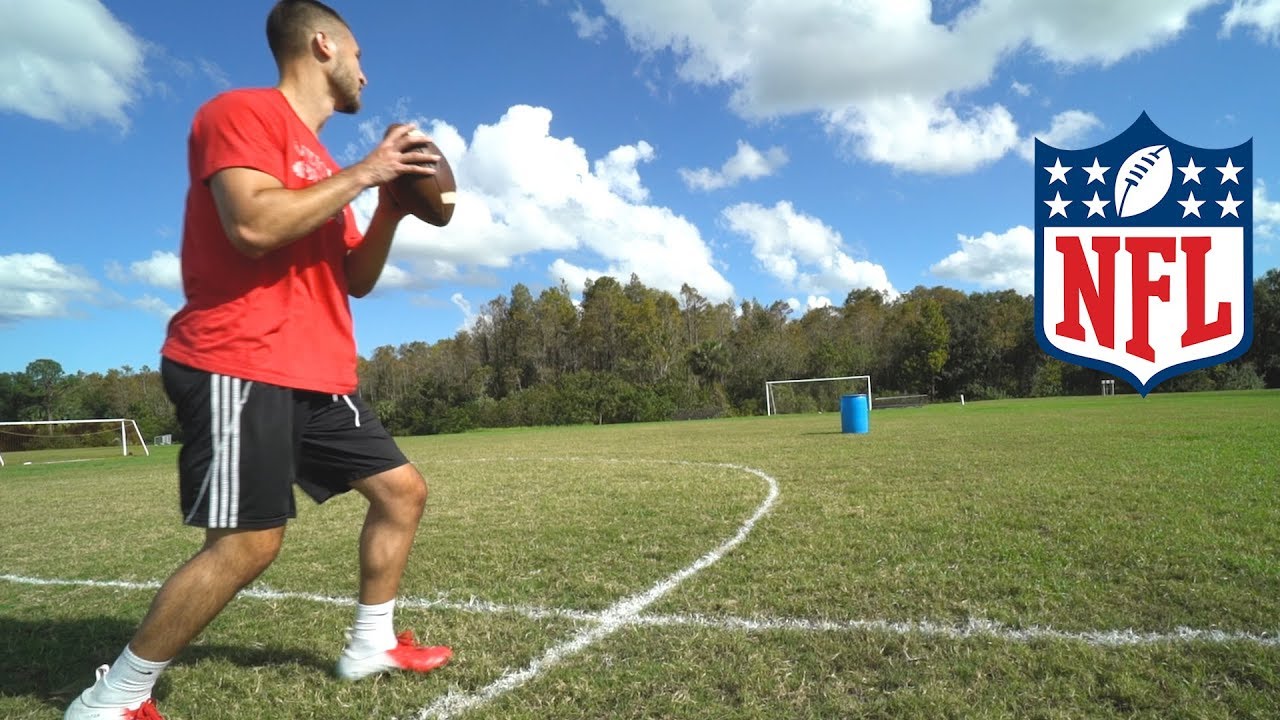 How Quarterbacks Work on Their Accuracy - YouTube