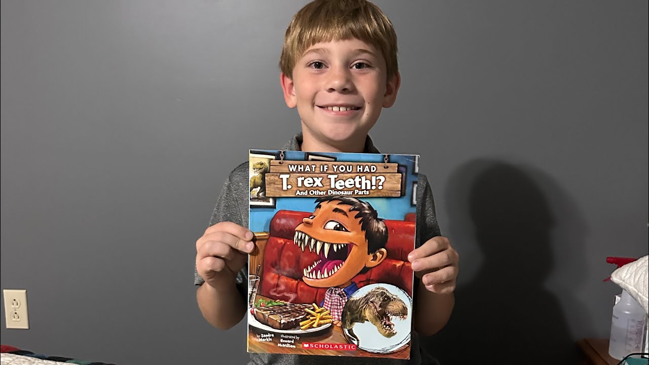 @bigcousinreadalouds reads What If You Had T Rex Teeth!? And Other ...