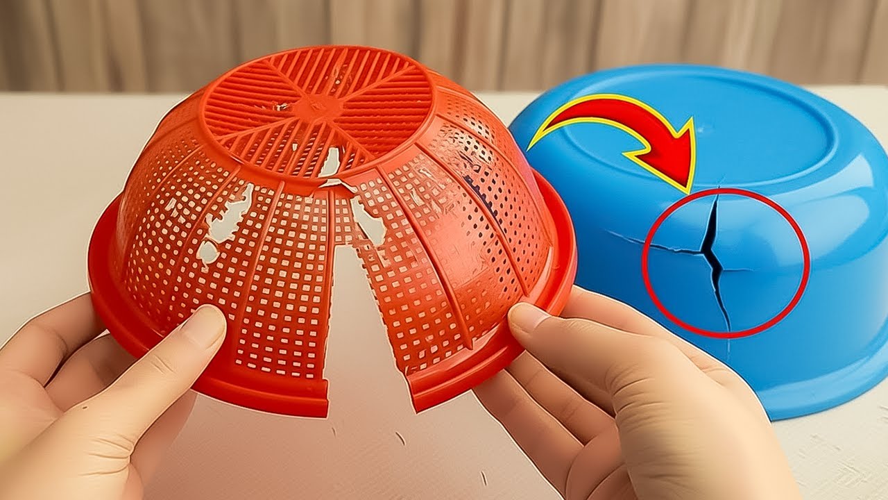 Don’t Throw Away Broken Plastic Baskets! 😱! You Won’t Believe the ...