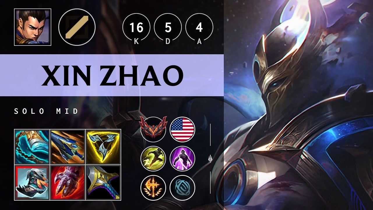 Xin Zhao Mid vs Annie - NA Grandmaster Patch 25.10 - YouTube