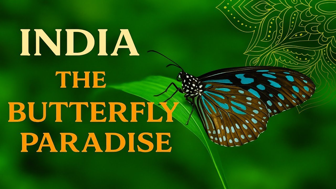 India The Butterfly Paradise🦋Color, Culture & Wings - YouTube