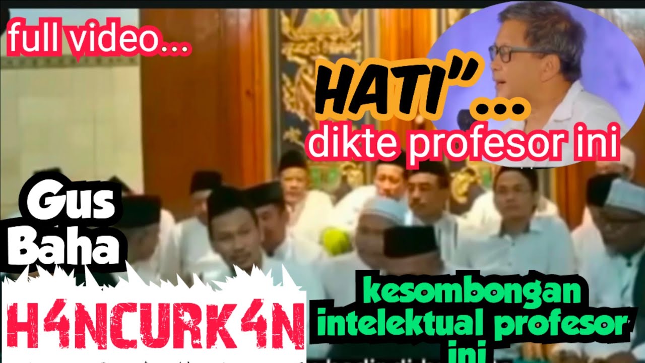 Live Gus Baha // Filsafat Rocky Gerung dan Islam - YouTube