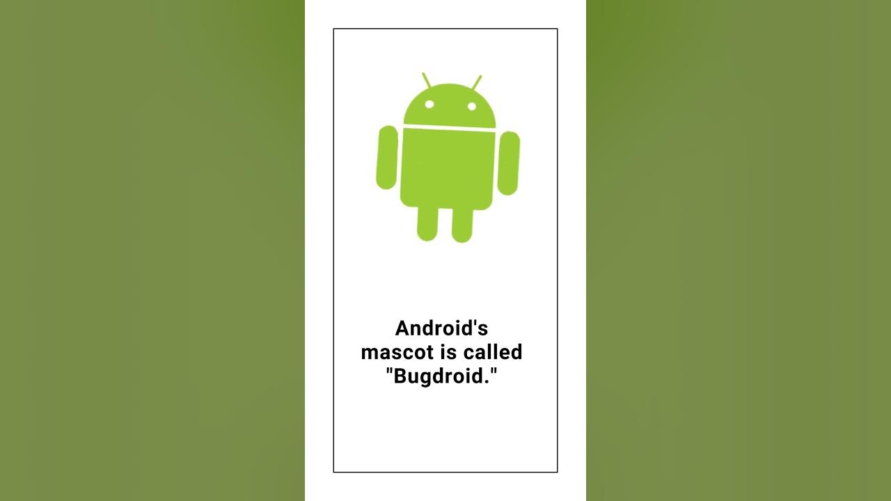 Unveiling Android's Secret: Meet Bugdroid! 🤖 #AndroidFacts #Bugdroid # ...