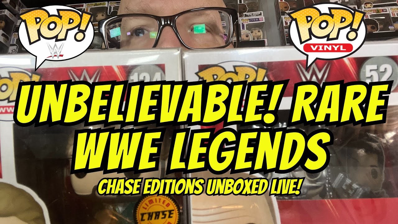 Breaking News: Exclusive WWE Chase Pops Unboxed NOW! #funkopopunboxing ...