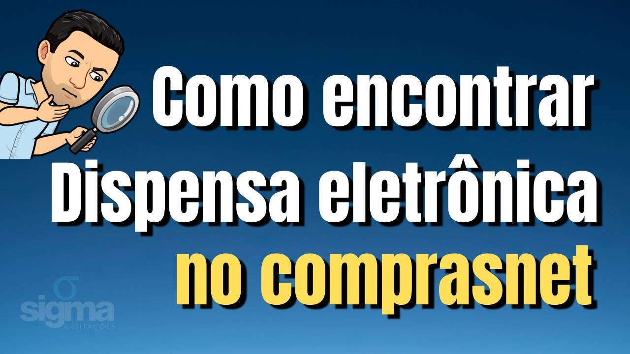 A forma correta de encontrar cotação e dispensa eletrônica no ...