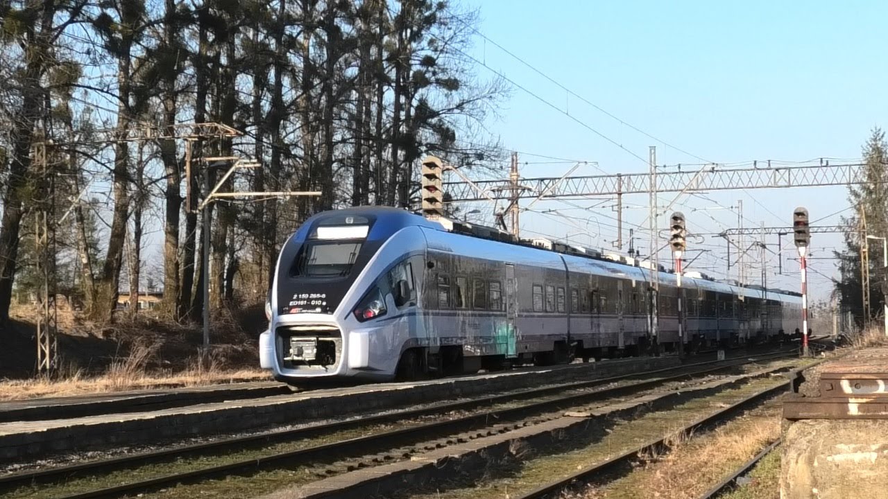 PKP Intercity ED161 - 010 + IC BESKIDY - YouTube