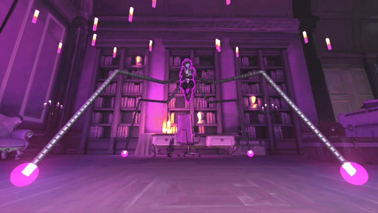 so i gave widowmaker spider legs..... - YouTube