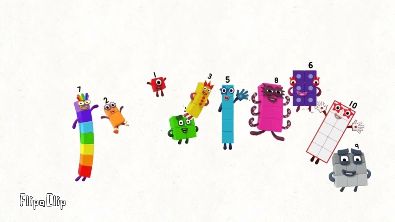 Numberblocks jump #numberblock - YouTube