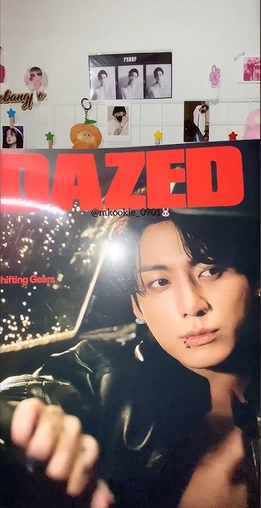 Jungkook Dazed Magazine | Unboxing video #bts #btsarmy #jungkook #army #kpop #vlog #unboxing ...