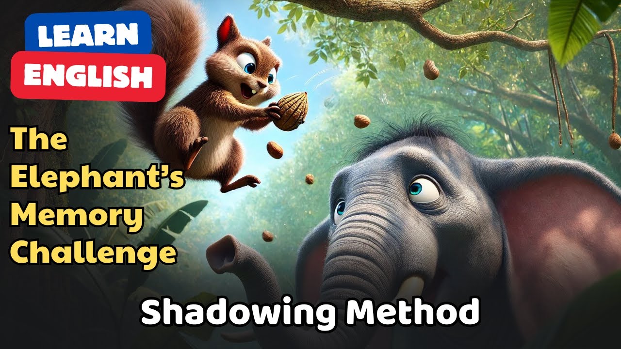 The Elephant’s Memory Challenge | Listen and Repeat | Shadowing ...