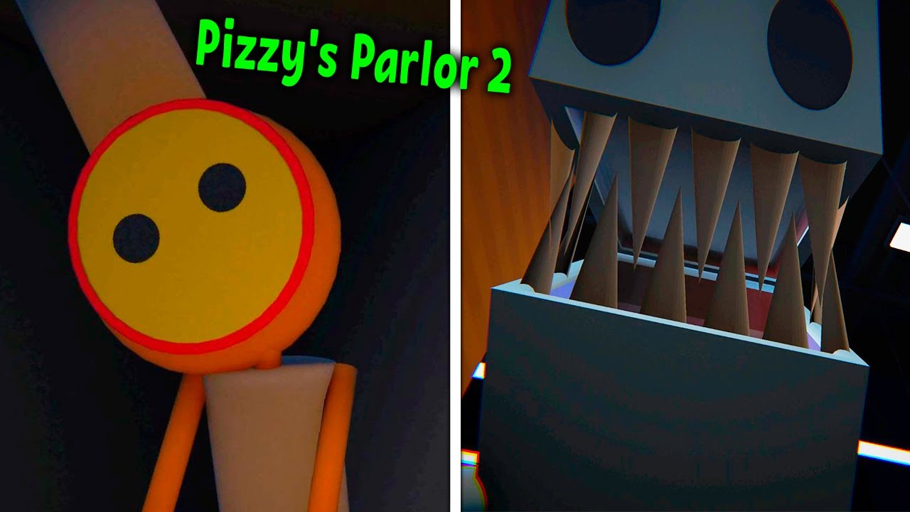 NEW Pizzy's Parlor 2 - All Jumpscares + Ending - YouTube