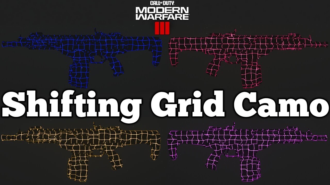 How To Unlock New Shifting Grid Camo (Get Higher Challenge Rewards ...