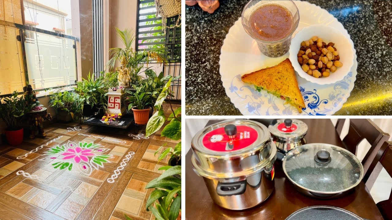 Day Start at 6AM|Morning Routine Vlog|Lunch Box Preperations|New ...