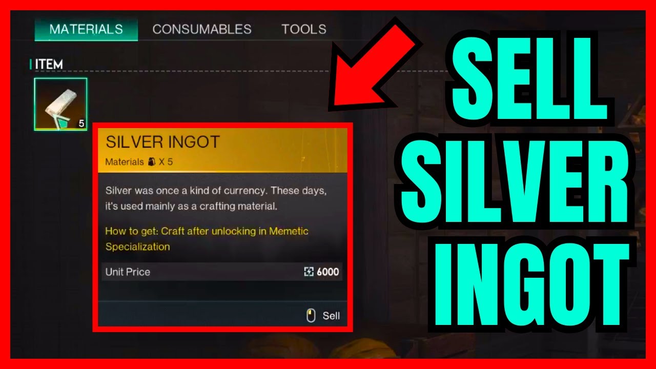 How To SELL Silver In Once Human (UNLIMITED ENERGY LINK) - YouTube