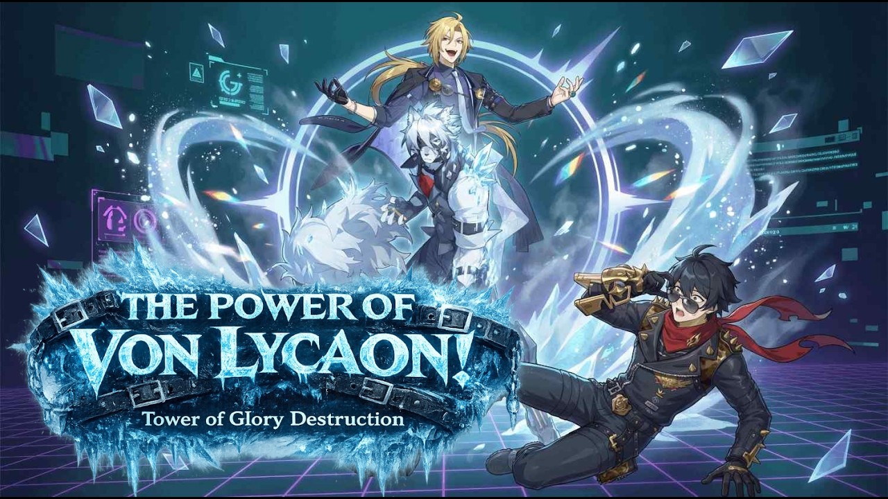 Tower of Glory Destruction | The power of Lycaon (all M6 Lycaon/Lighter ...