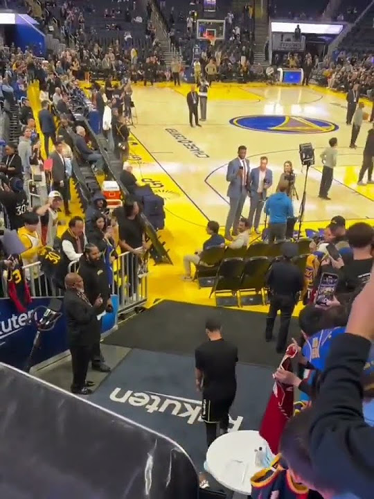 Steph Curry with a full court trick shot from the tunnel, HE CAN'T MISS! 🔥.. - YouTube