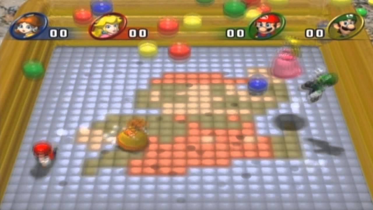 Mario Party 8 - Princess Daisy in Mosh-Pit Playroom - YouTube