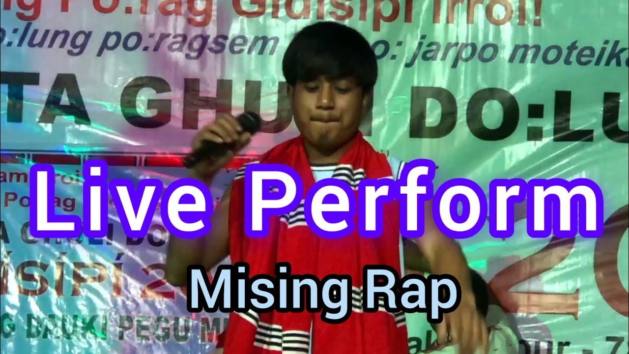 Live Perform||Miri Hiphop || Mrinal Miri ft. Royal 07 || Mising Rap ...