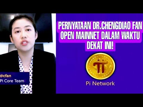 PERNYATAAN DR.CHENGDIAO FAN OPEN MAINNET DALAM WAKTU DEKAT INI ...