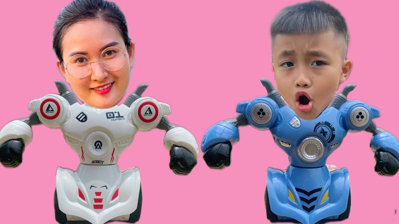 Changcady và robot người máy Skibidi Cameraman của em Tube - YouTube