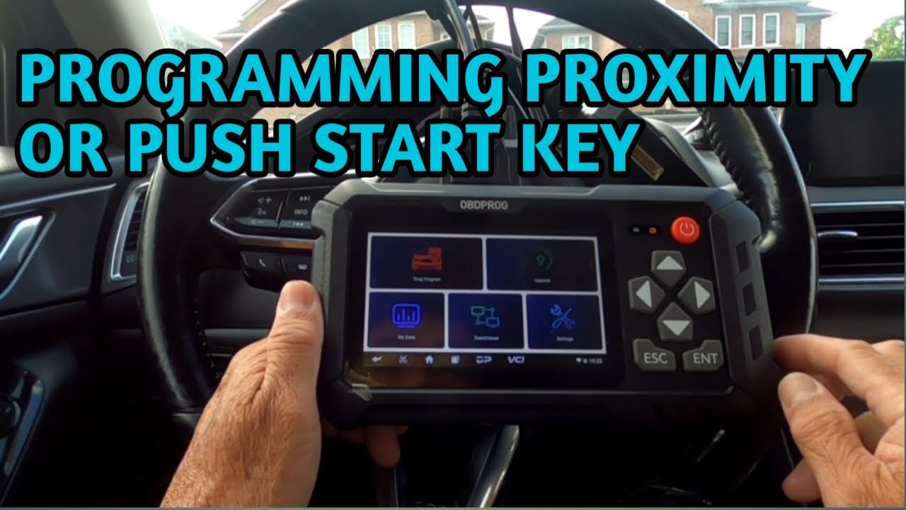 HOW TO PROGRAM A PUSH START OR PROXIMITY KEY USING OBDPROG | MAZDA 3 ...