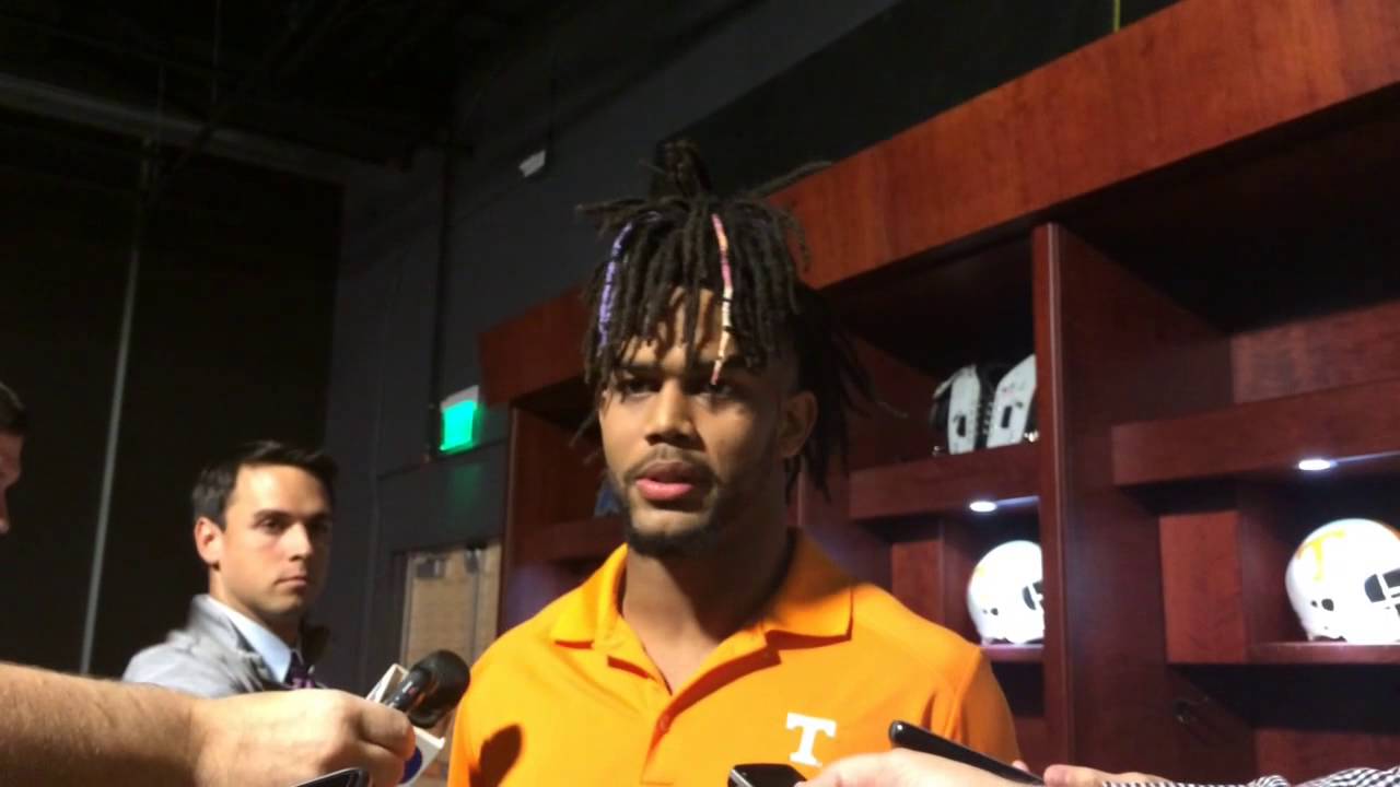Vols' Brian Randolph on targeting penalty (Nov. 16, 2015) - YouTube