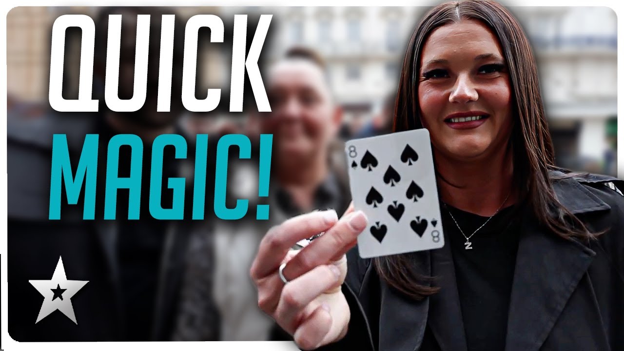 BGT Winner Performs The FASTEST Magic Trick in the World! - YouTube