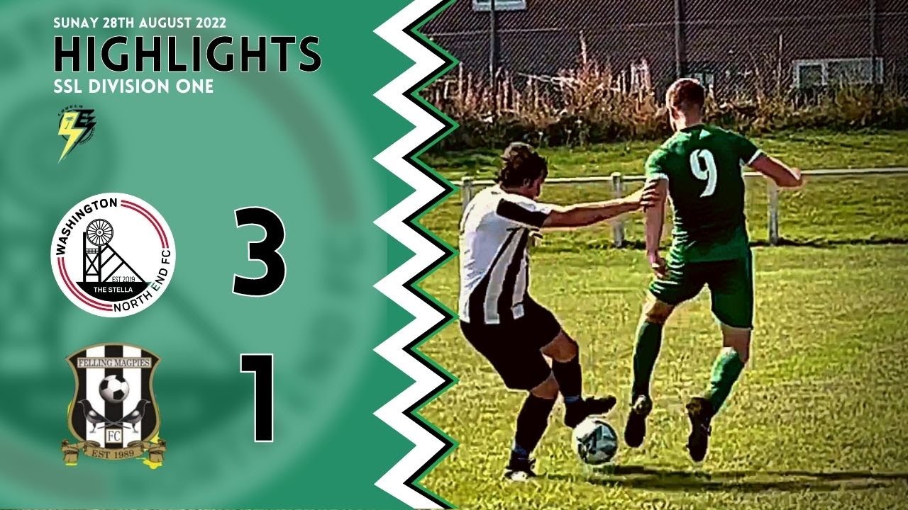 Washington North End vs Felling Magpies F.C - YouTube