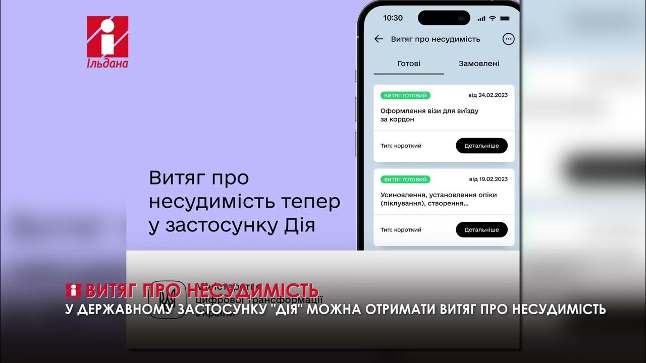 Витяг про несудимість Youtube