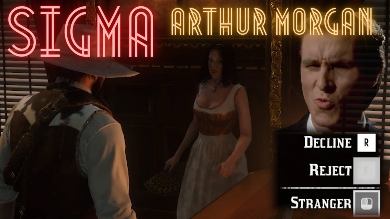 Arthur Morgan SIGMA - Rejecting Women - YouTube