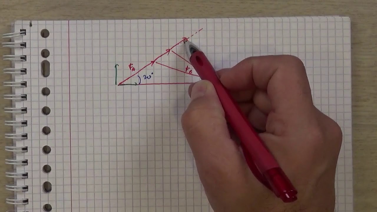 Opgave 2.12, Statica 13e editie (Hibbeler) - YouTube