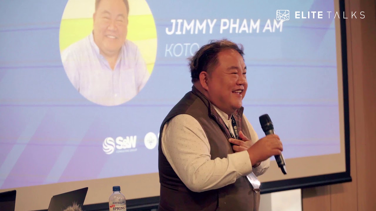 Jimmy Pham AM - "You could be courageous and stupid to make a change ...