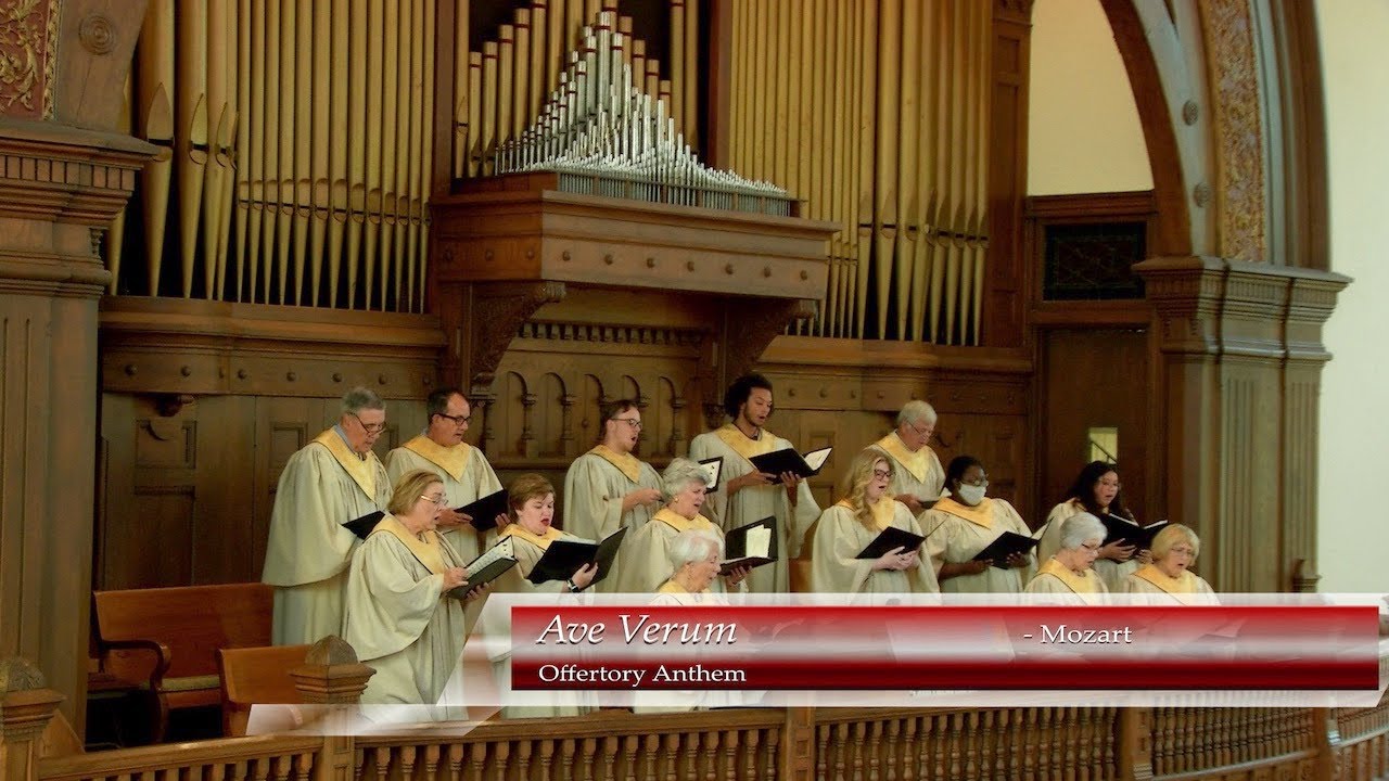 July 7th, 2024 Offertory Anthem "Ave Verum" (Mozart) - Tom George ...
