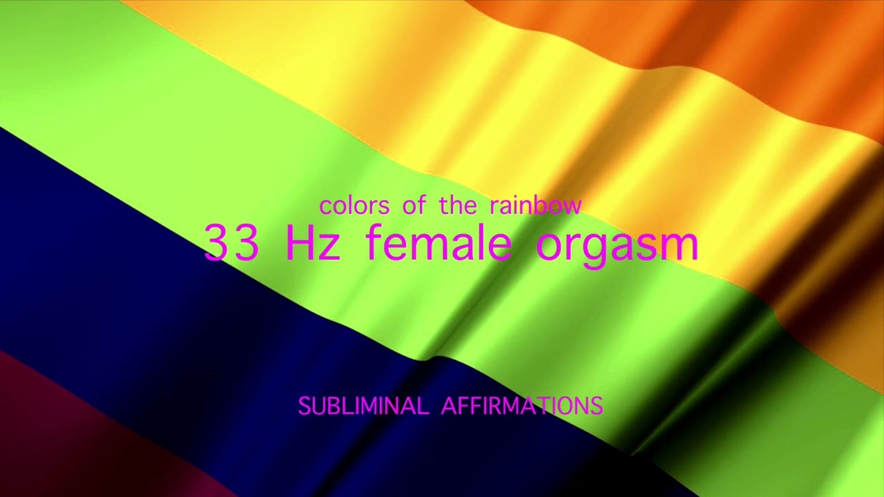 MTF Female Orgasm Binaural Frequency 33 Hz, HRT LGBT Transgender ...