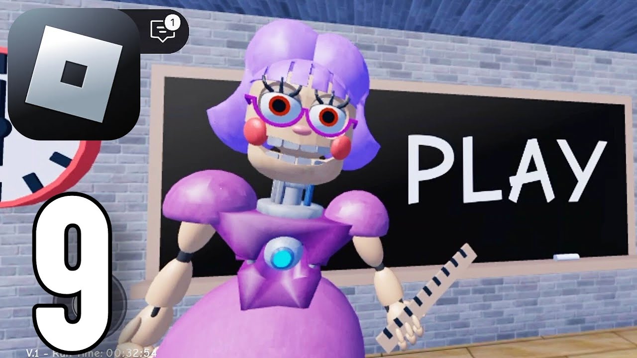 Roblox - Gameplay Walkthrough Part 9 - Escape Miss Ani Tron's Detention ...