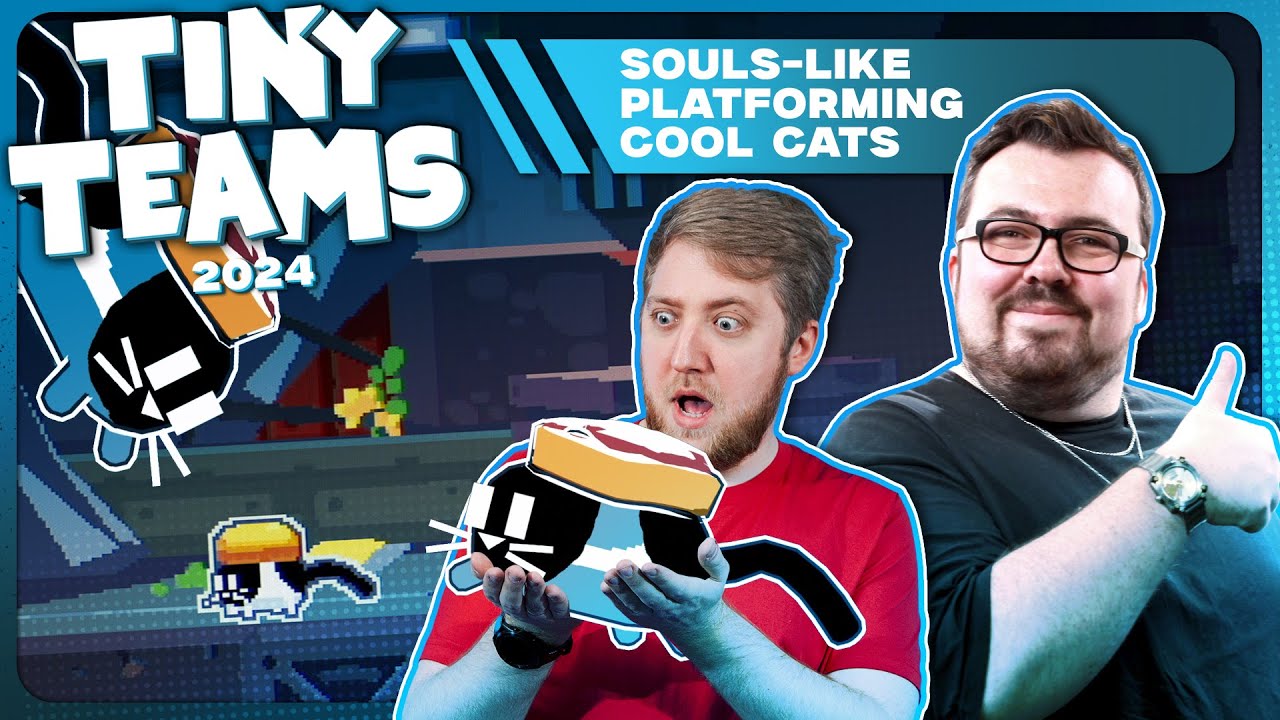 Souls-like Platforming Cool Cats: Ravs & Martyn | Tiny Teams 2024 - YouTube