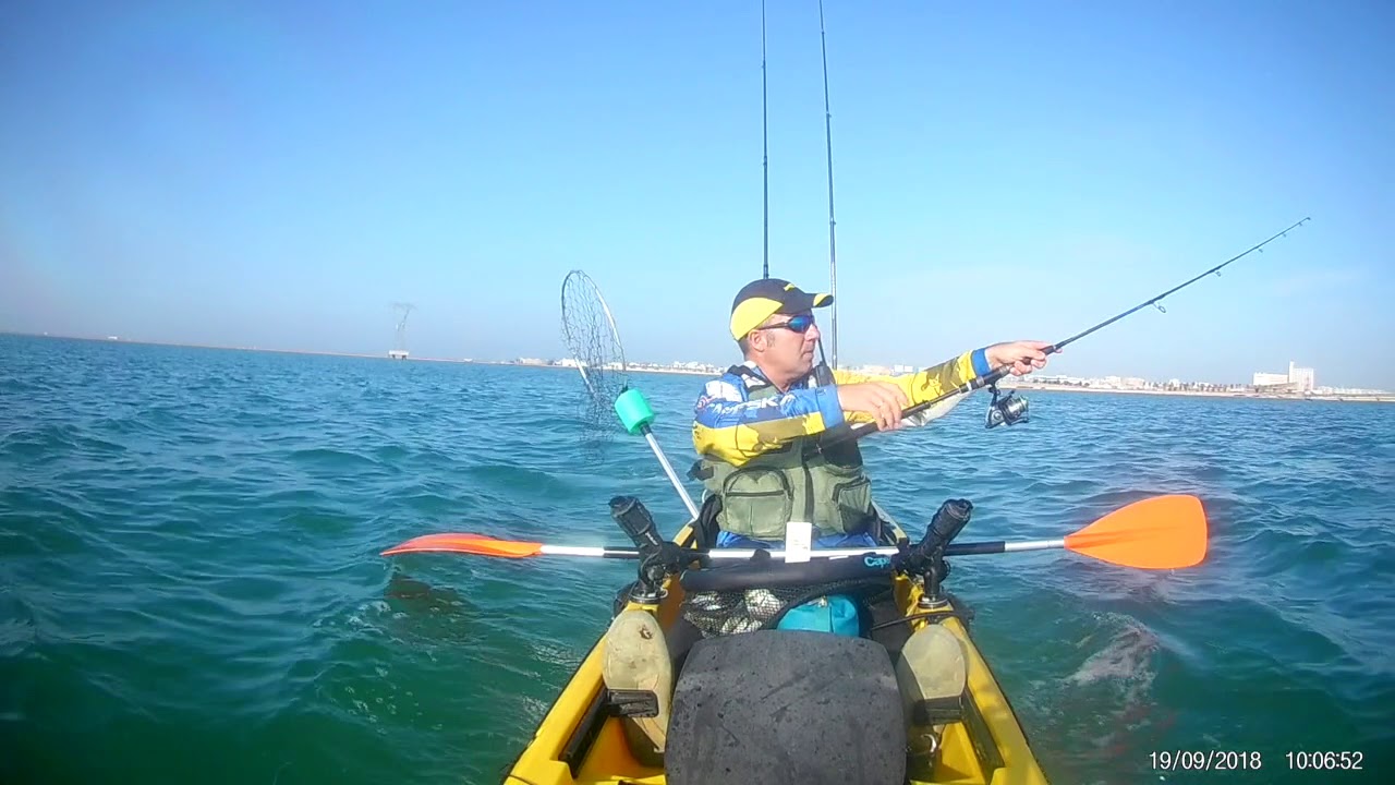 RECOPILACIÓN PESCA EN LA BAHÍA DE CÁDIZ DESDE MI KAYAK TRIDENT 13 (C.D ...
