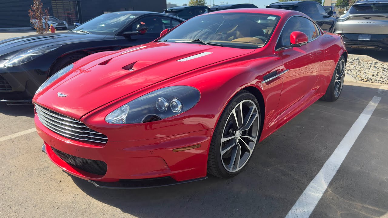 2011 Aston Martin DBS in Red Quick Look PO017 - YouTube