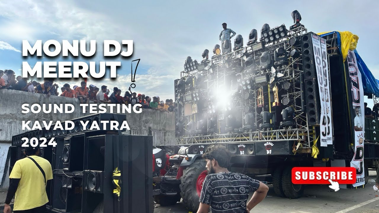 FULLY BAASS SETUP MEERUT MONU 👊🏻 || MONU MEERUT DJ SETUP || KAVAD YATRA ...