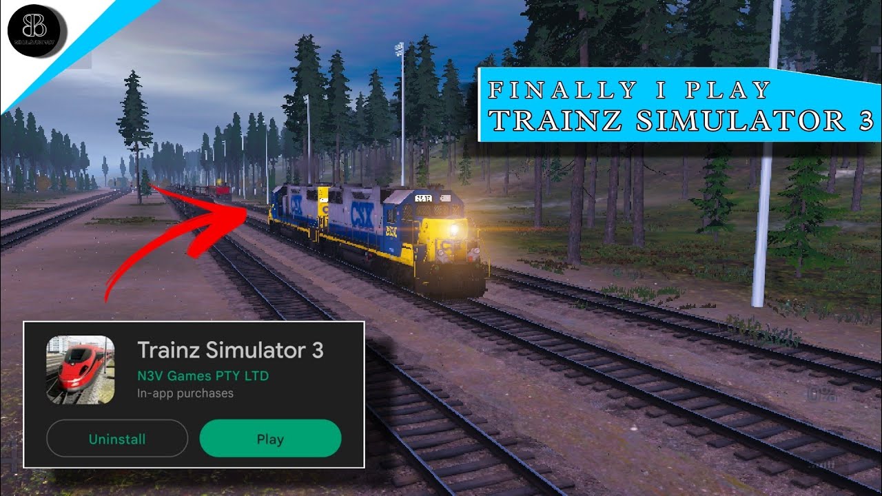 Finally I play trainz simulator 3 || 100% Real || SB - YouTube