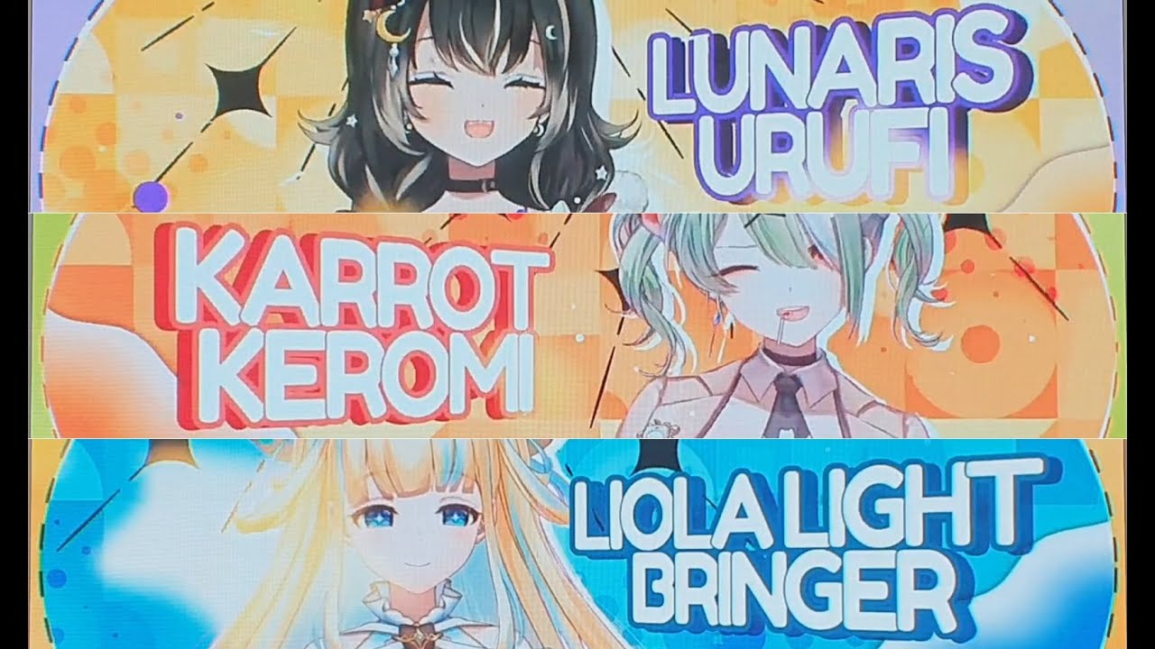【Lunaris Urufi🌙🐾】【Karrot Keromi🐸】【Liola Lightbringer🌻】 @ Animefest Plus ...