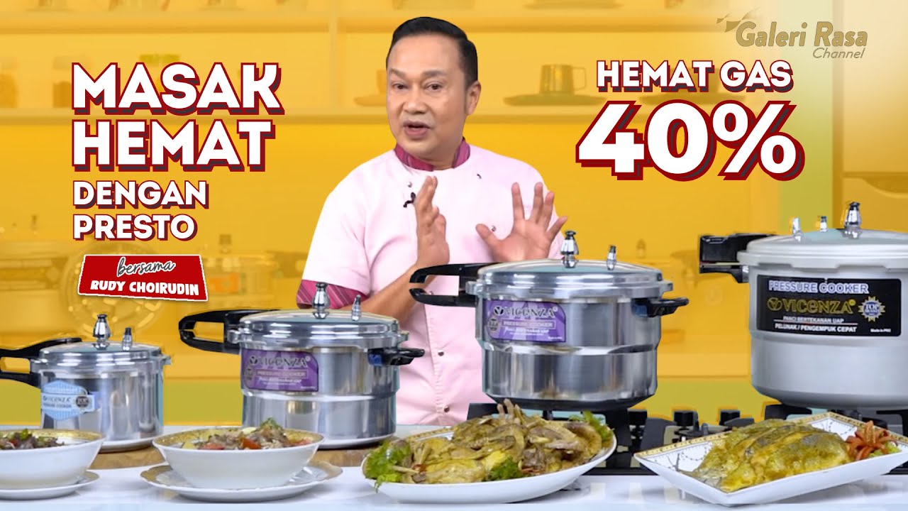 RUDY CHOIRUDIN | TIPS MASAK HEMAT DENGAN PRESTO + TUTORIAL MENGGUNAKAN PRESTO - YouTube