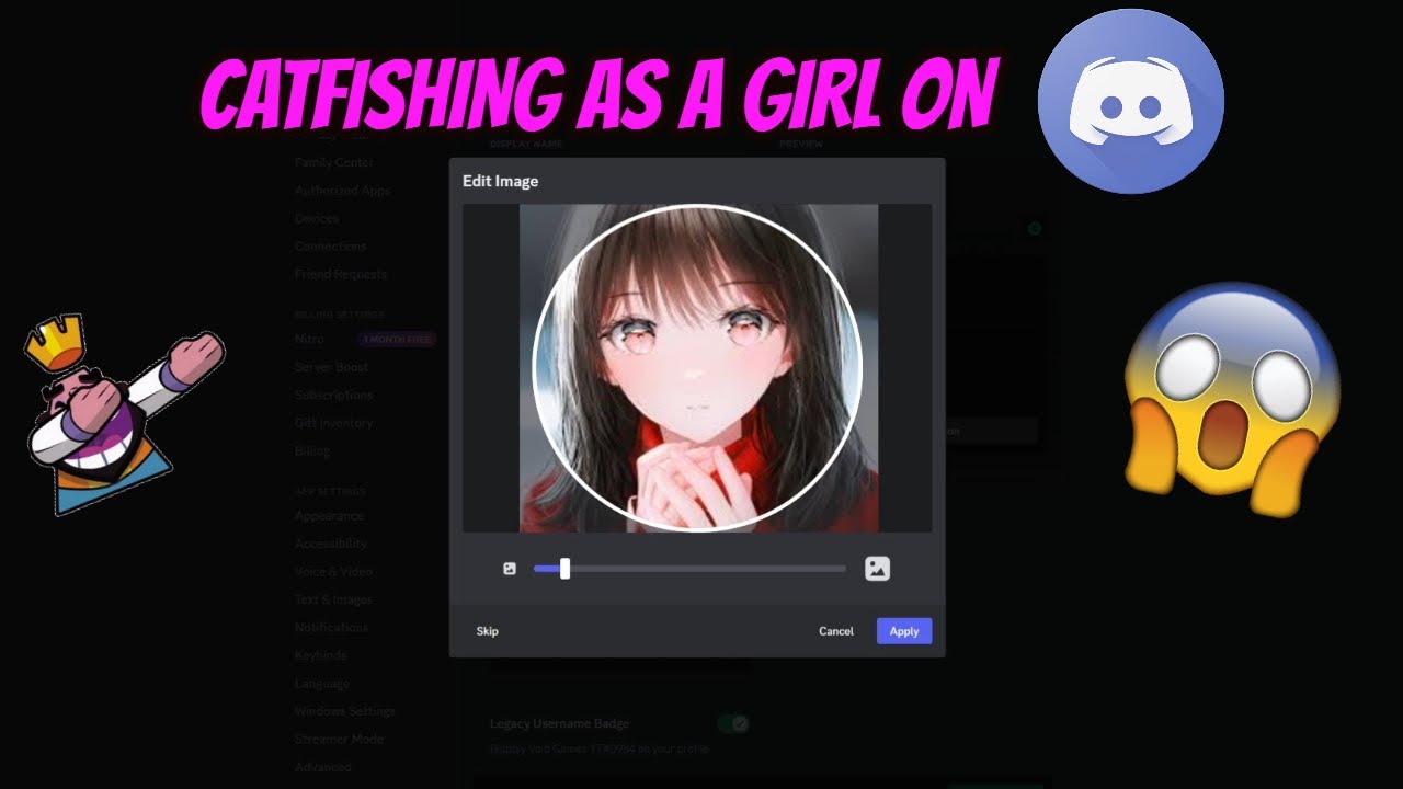 CATFISHING As A Girl On Discord... THINGS GOT OUT OF HAND!! - YouTube