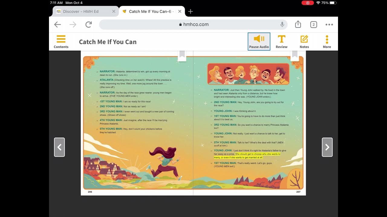 Hmh into Reading 4th Grade Module 3 Week 2 Catch Me If You Can - YouTube