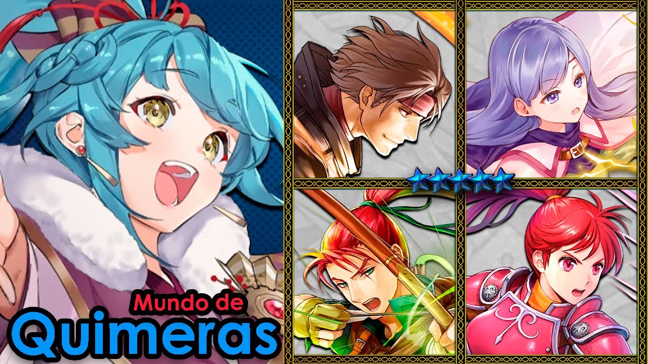[FEH] VOLKE, ILYANA, SHINON, JILL | Mundo de Quimeras | BUILDS ...