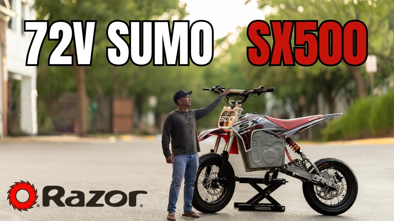 The Ultimate 72V Razor SX500 Supermoto is Back on the Road - YouTube