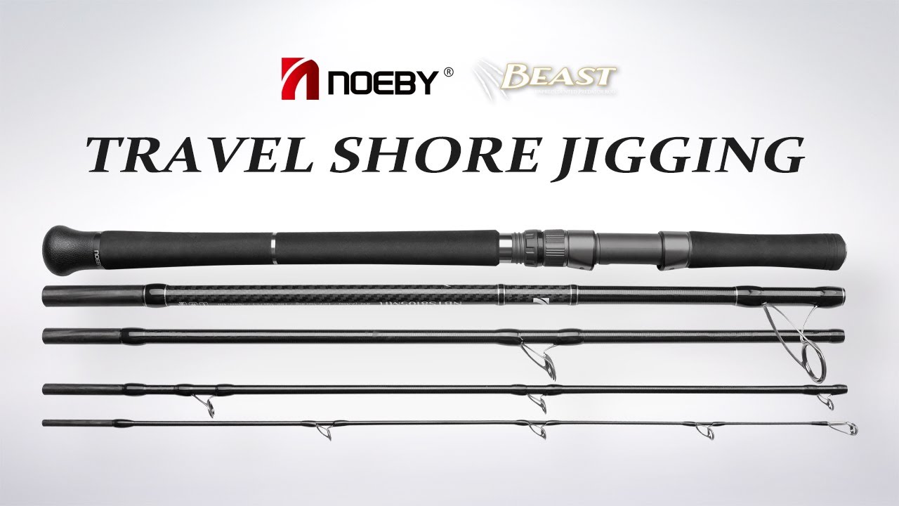Beast Travel Shore Jigging Rod Fishing Action Test. - YouTube