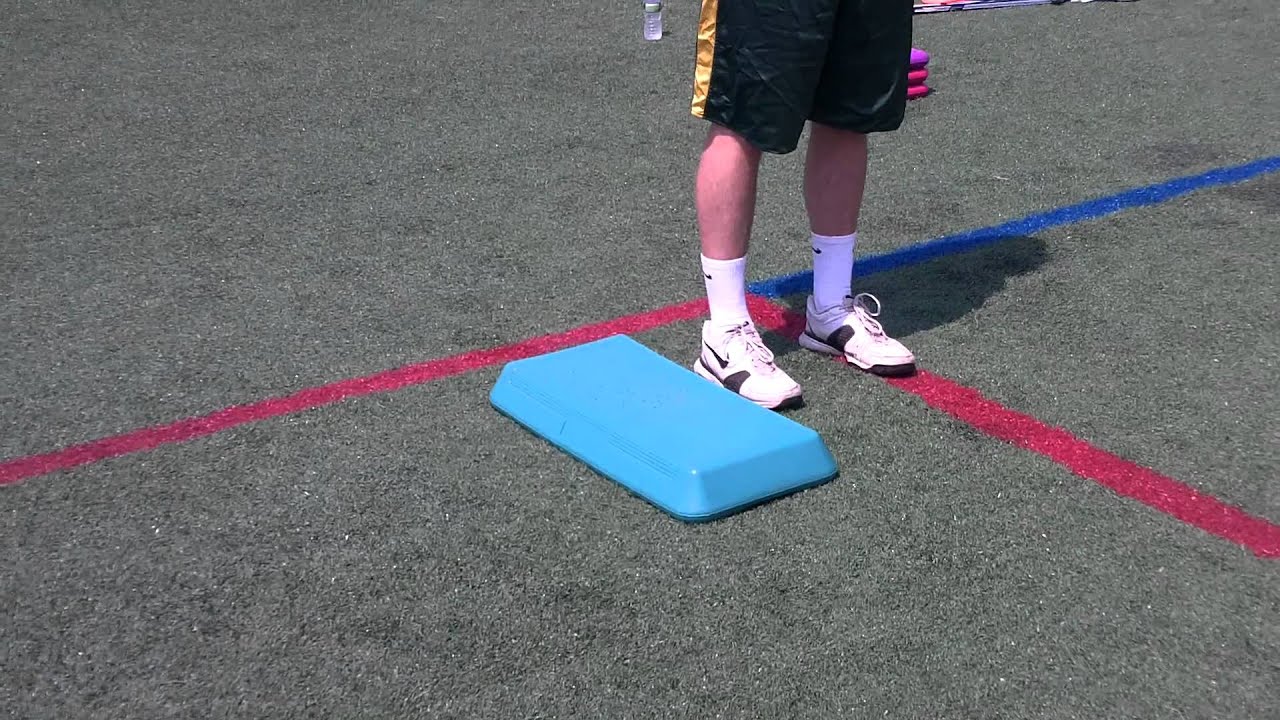 LI Speed and Agility Training Lateral Box Steps - YouTube