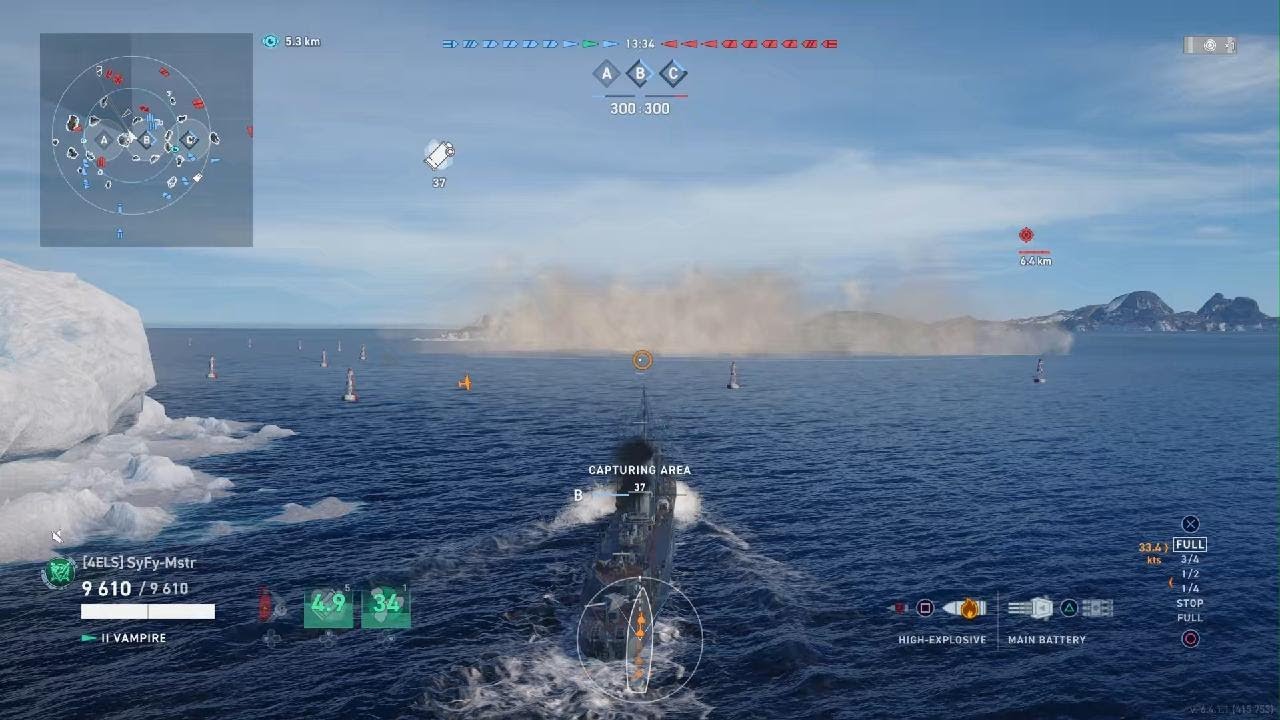 World of Warships: Legends T2 Vampire #1 Win - YouTube